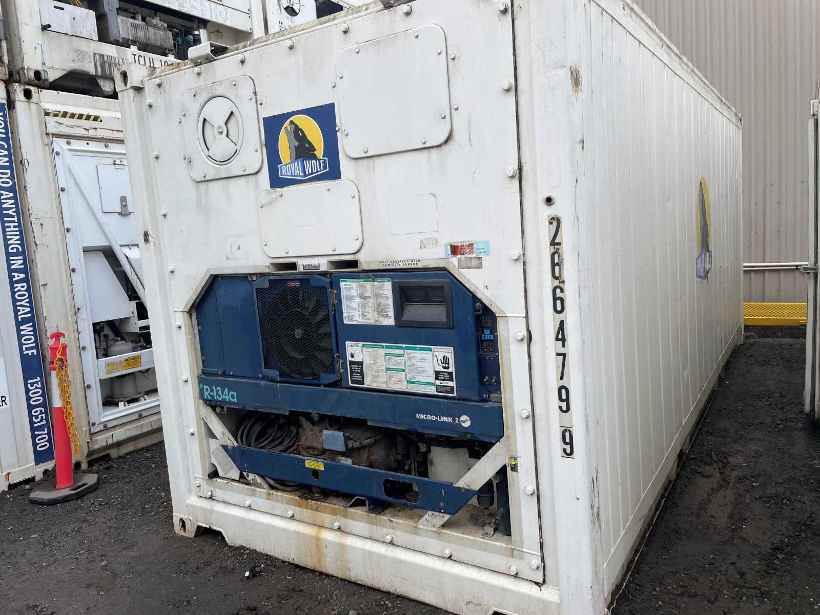 20Ft Refrigerated Container - Sunshine Cbhu2664799 | Royal Wolf Australia