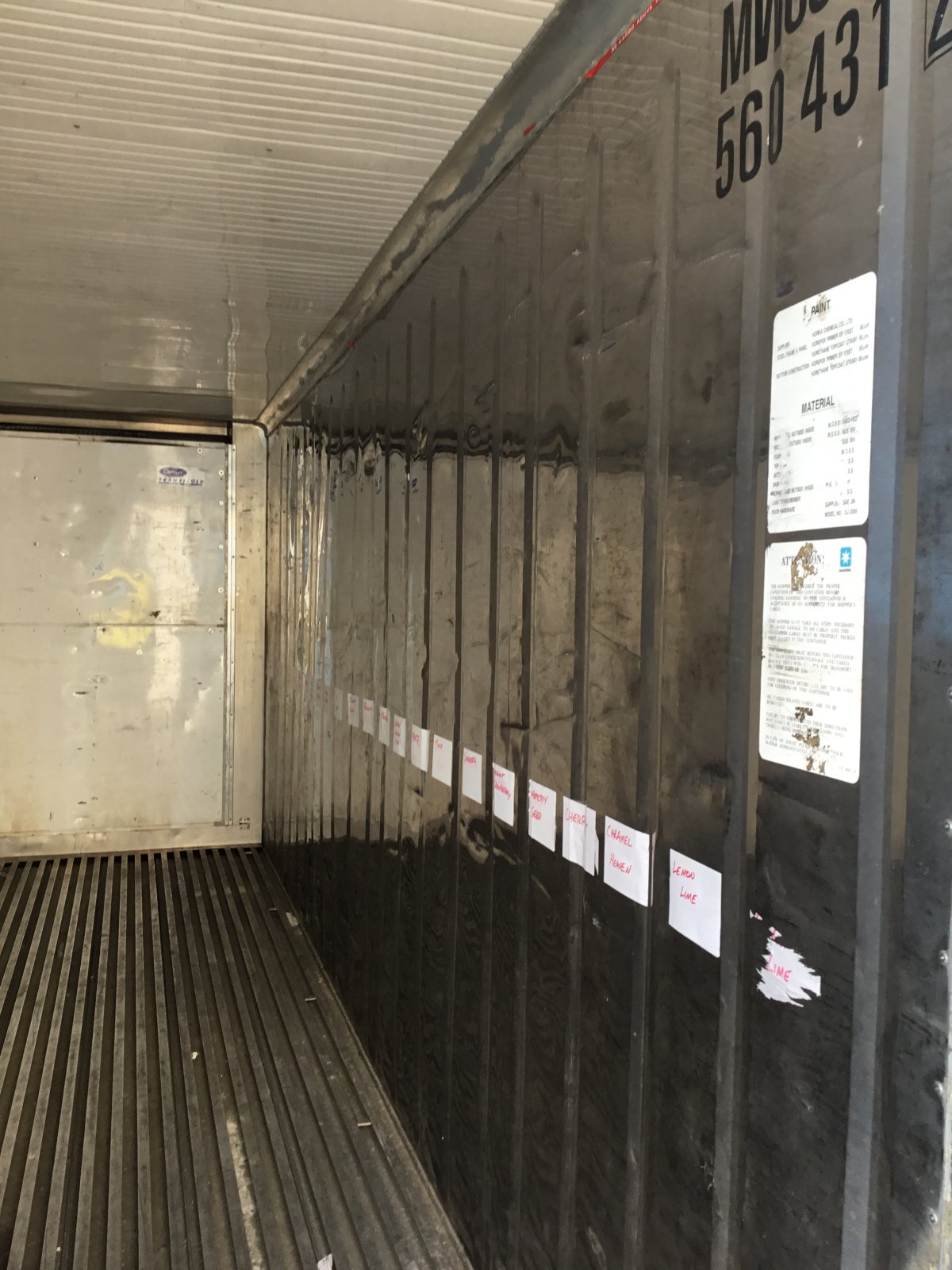 20Ft Refrigerated Container - Sydney Pscu5604312 | Royal Wolf Australia