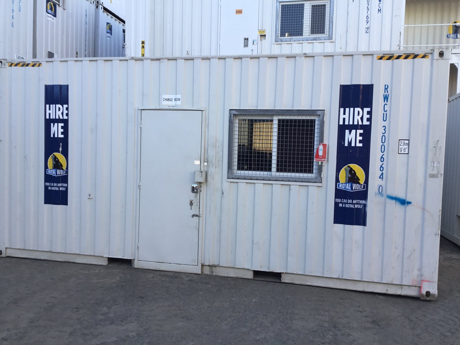 20Ft Change Room - Sydney Rwcu3006640 | Royal Wolf Australia